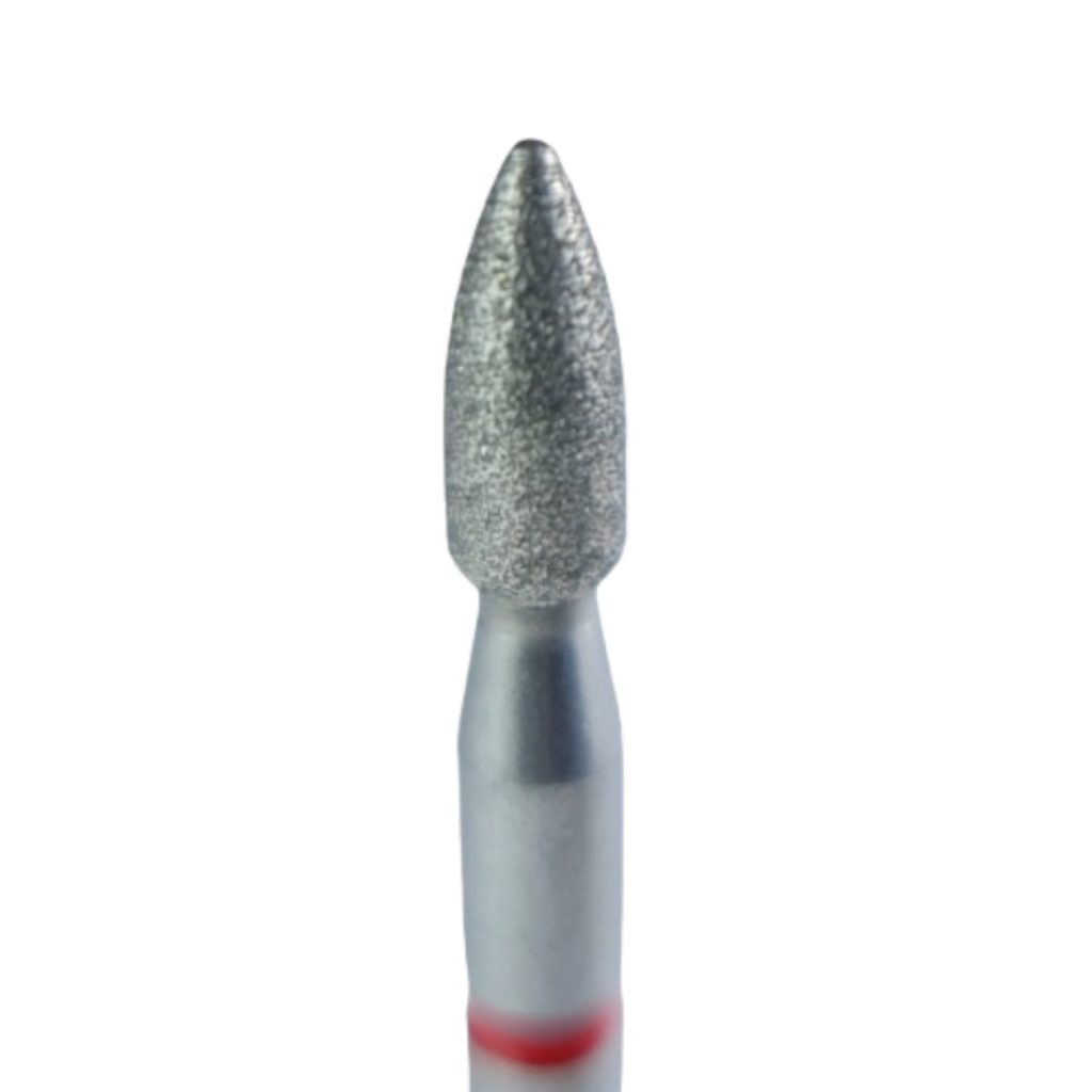 Drill Bit Diamond Cone Red DF2.5 | CIA Nails & Beauty UK